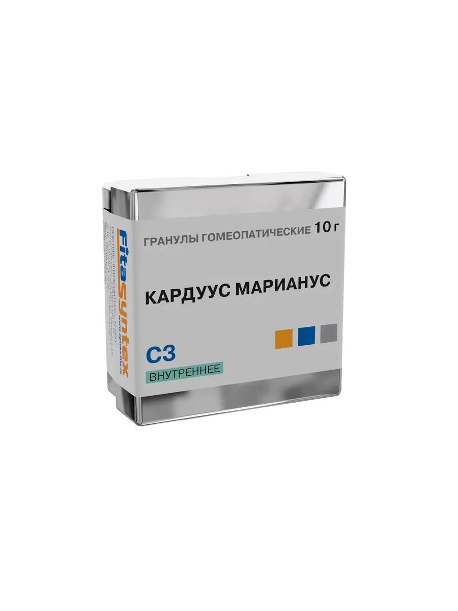 Кардуус марианус С3, гранулы гомеопатические моно, 10 грамм , Фитасинтекс