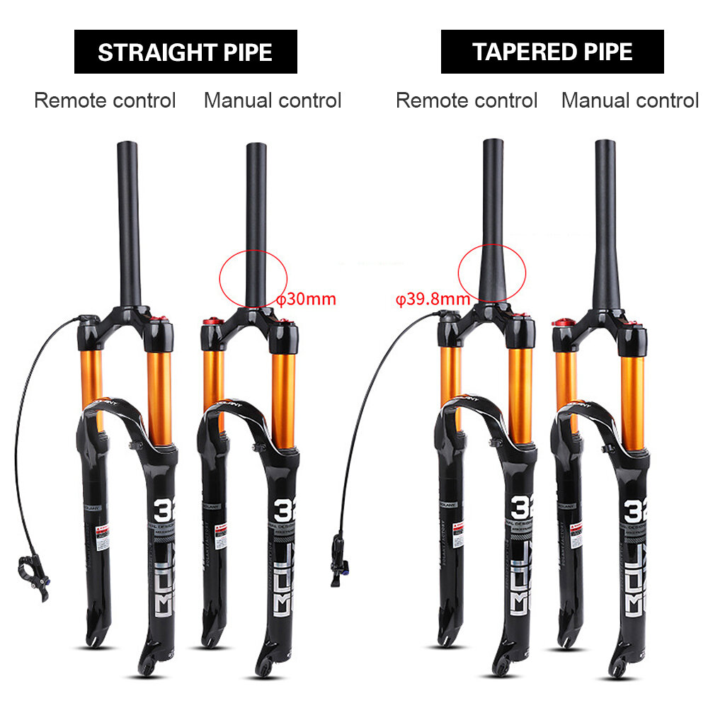 Ультра-легкая 29-дюймовая горная велосипедная воздушная передняя вилка с дистанционным управлением, прочный магниевый сплав, для всех райдеров