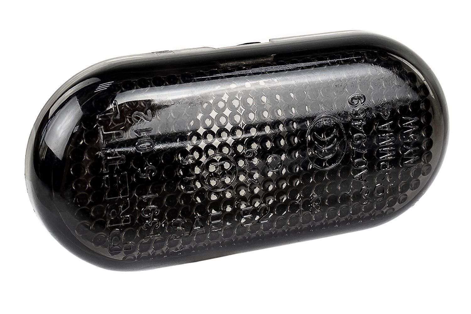 Указатель поворота в крыло тонированный (черный) ML на Ларгус, Ларгус FL, Renault Duster, Logan 1-2, Sandero 1-2