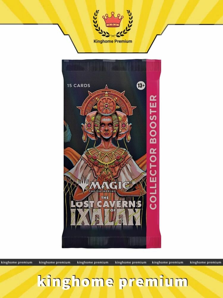 Magic: The Gathering The Lost Caverns of Ixalan Collector Booster (15 Magic Cards)(Английский)
