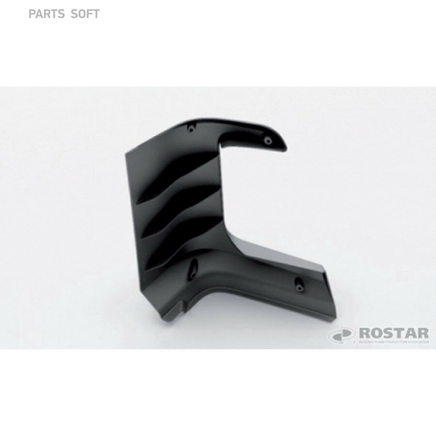 Обтекатель кабины КамАЗ угловой левый кабина рестайлинг от официального дистрибьютора, ROSTAR, артикул 635018401013