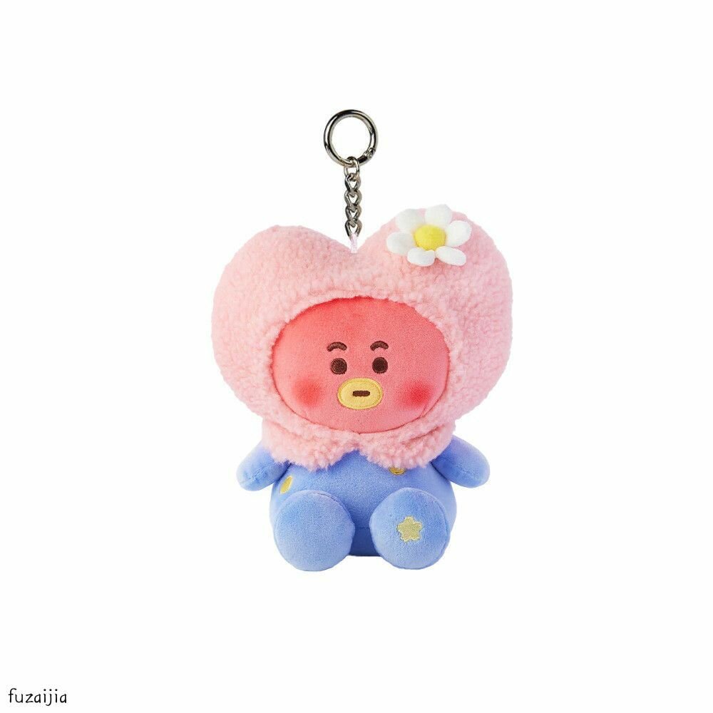 Плюшевая кукла-брелок BTS BT21 Spring Day Series Мягкая игрушка