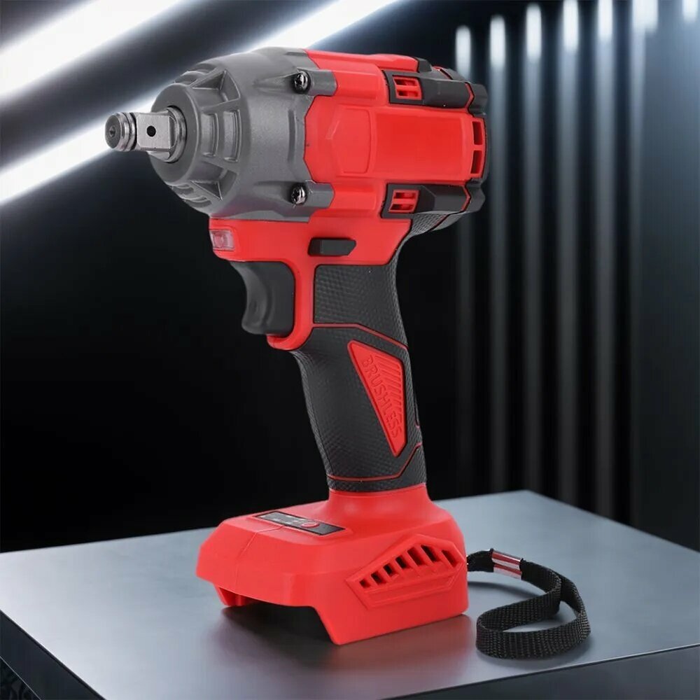 Еспроводной ударный гайковерт 520 Нм бесщеточный электрический гайковерт для аккумулятора Makita