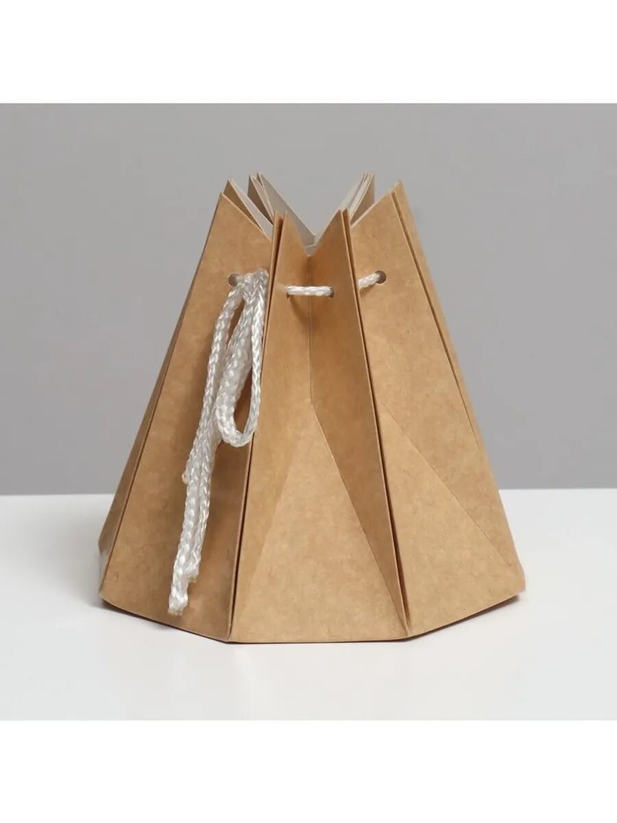 Аквабокс, крафт, 16 х 16 см