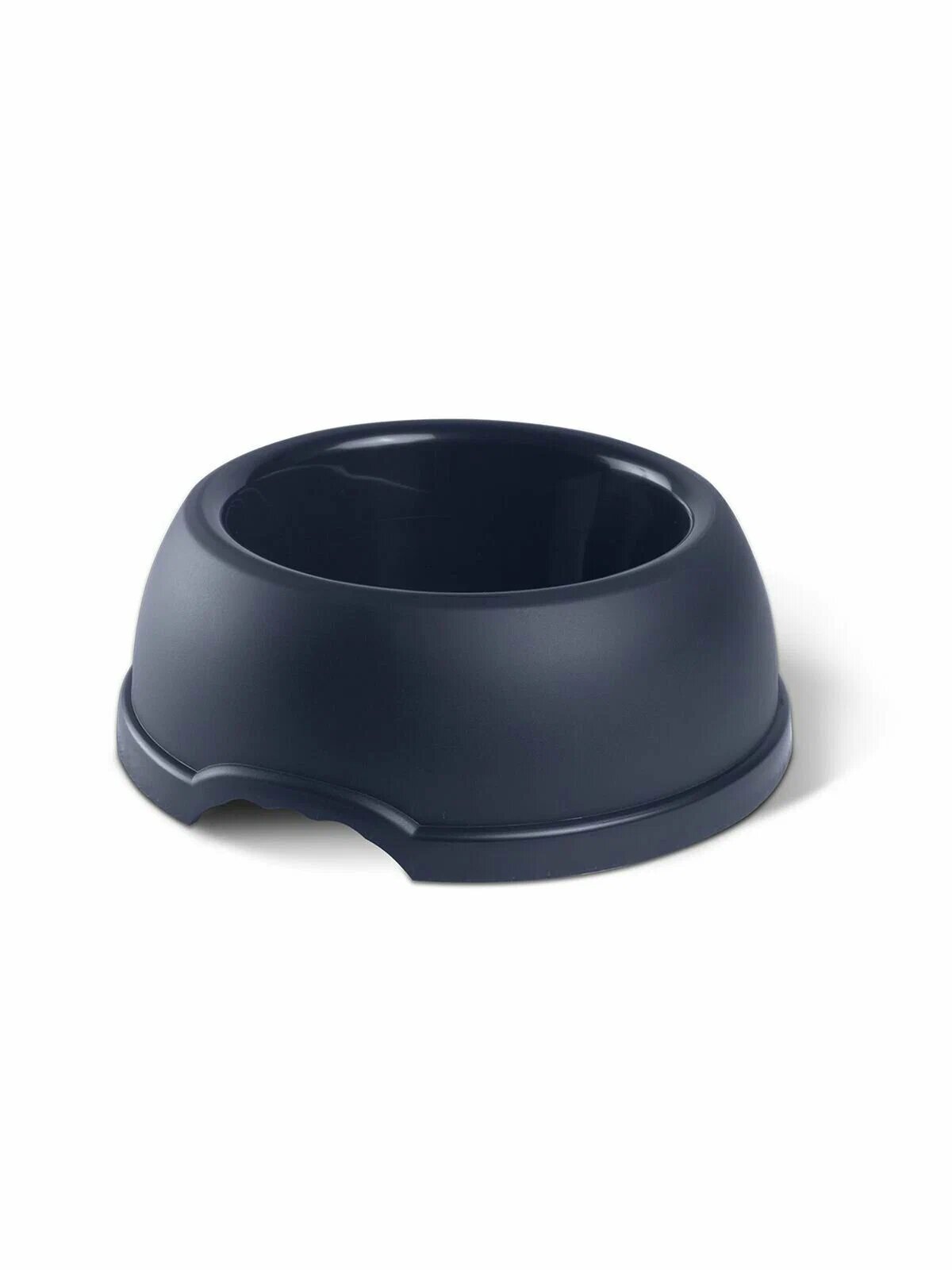 Миска My Pets Solutions "ENJOY", для кошек и собак, пластик, синяя, 380мл