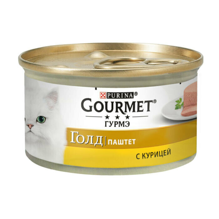 GOURMET GOLD паштет курица,12 шт. по 85 гр