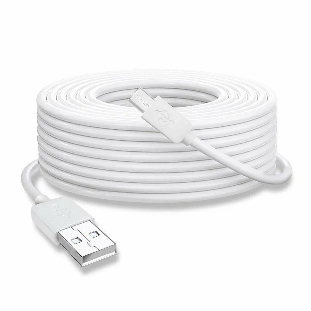 Кабель для зарядки от usb до micro usb-10 метров