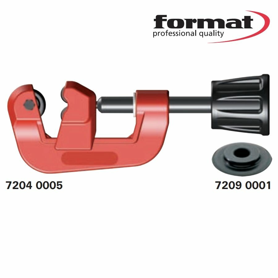 Роликовый труборез 1/8"-1 1/8" (3-30 mm) Format 7204 0005 Fplus