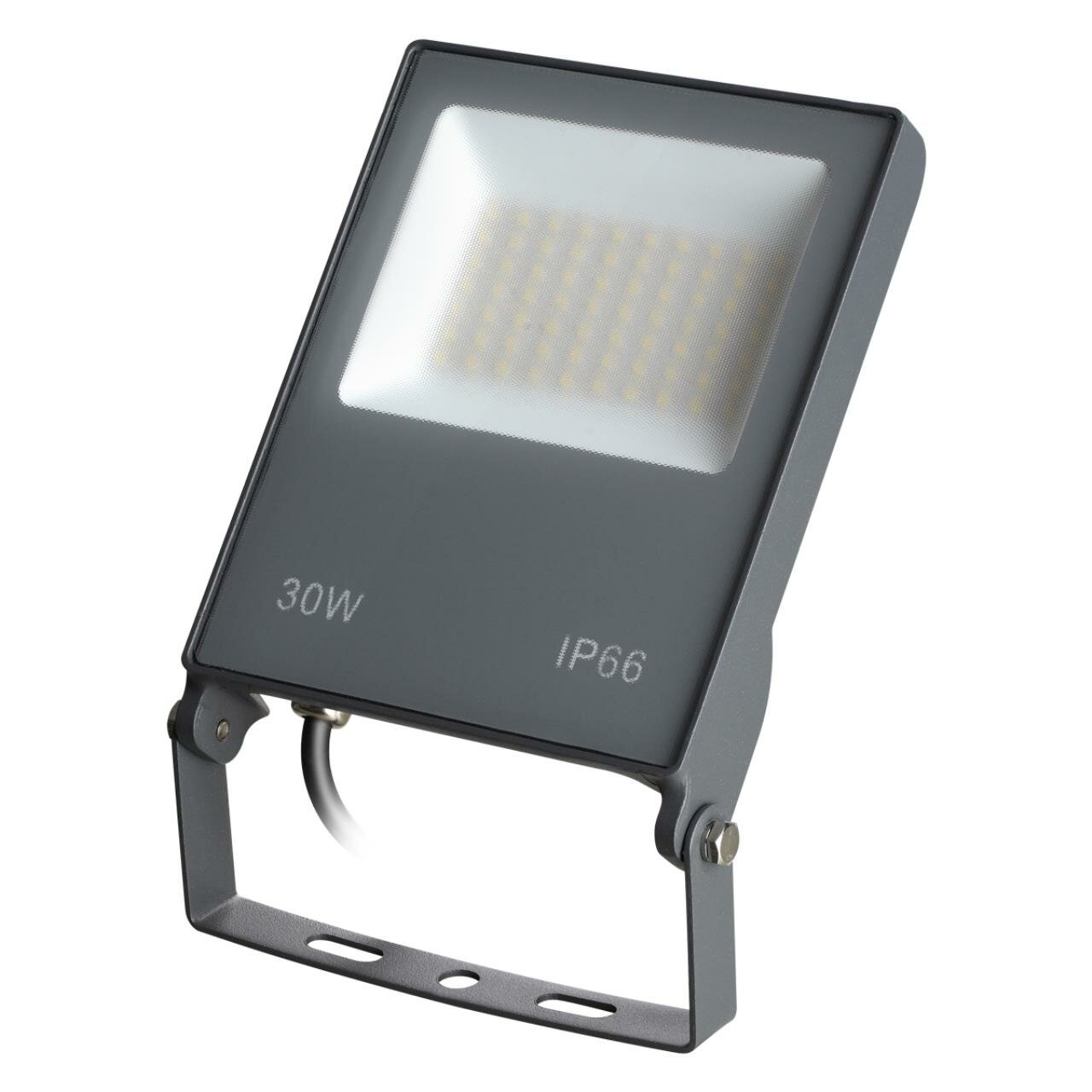 Ландшафтный светильник (прожектор) темно-серый Novotech Armin 358578 IP66 LED 30W 4000K 100-300V