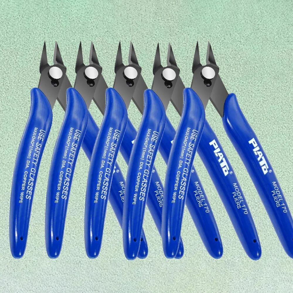 Инструмент для 3D-принтера, электронные бокорезы, кусачки для проволоки PLATO 170, деталь для 3D-принтера, электрический очиститель, бокорезы