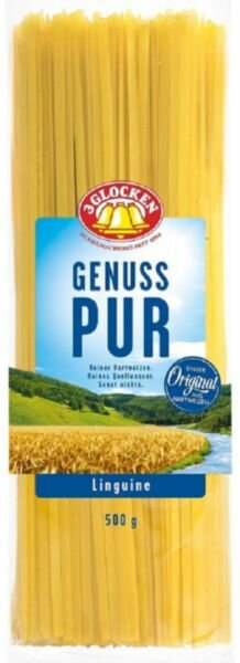 Макаронные изделия 3 Glocken Linguine Genuss Pur, 500г