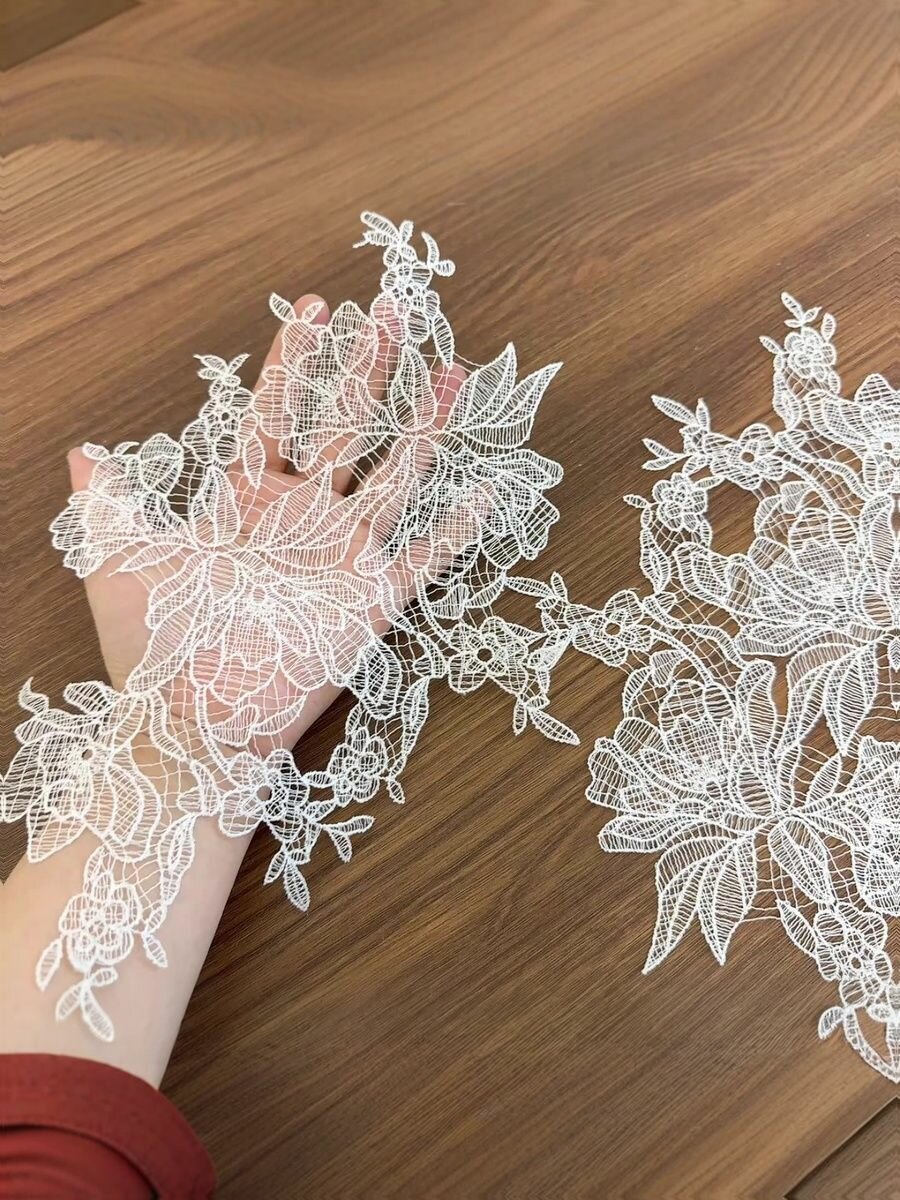 3D кружевная вышивка одежда текстильные патчи