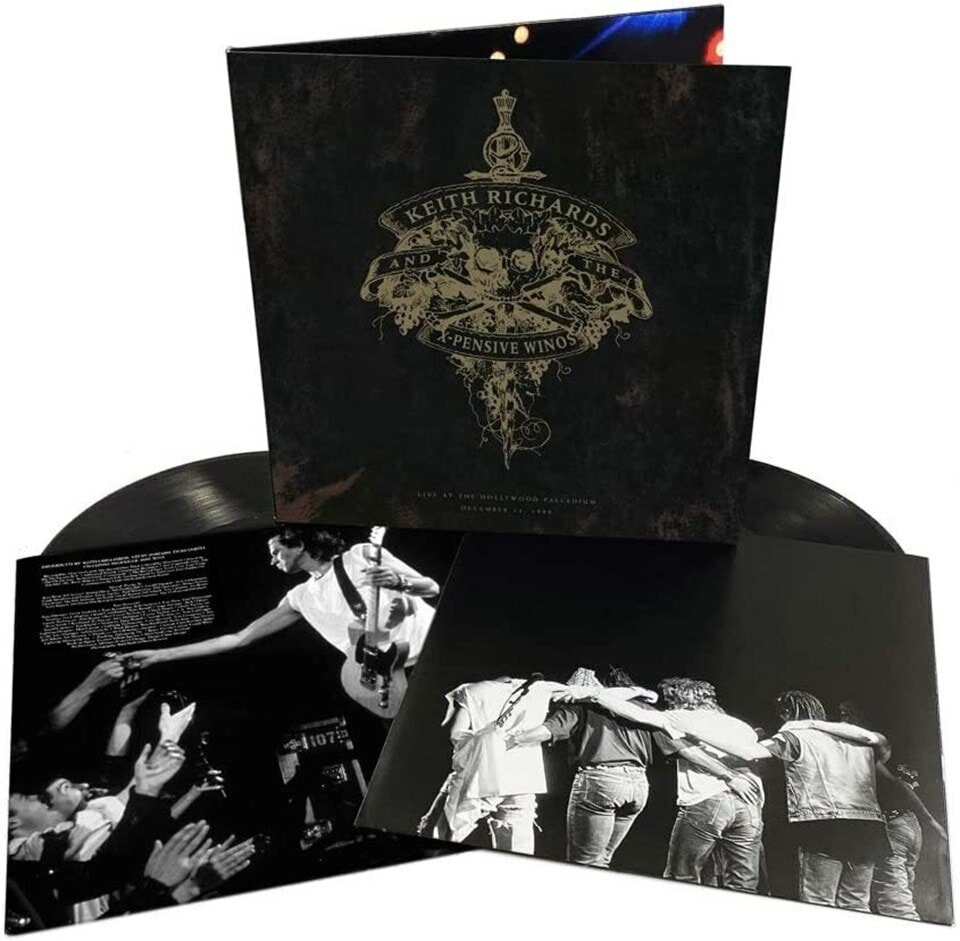 KEITH RICHARDS - Live At The Hollywood Palladium December 15, 1988, (2LP, Reissue, Remastered, 180 Gram Black Vinyl) Виниловая пластинка