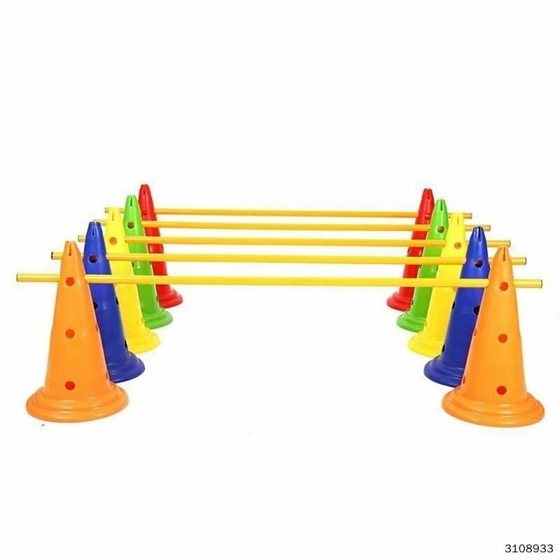 Набор препятствий для аджилити Dog Activity, Trixie (6 конусов 30 см, 3 перекладины 100см, 32091)