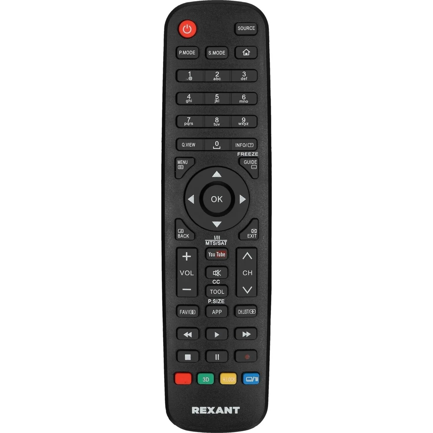 Пульт ДУ REXANT универсальный для телевизора Haier (38-0104)