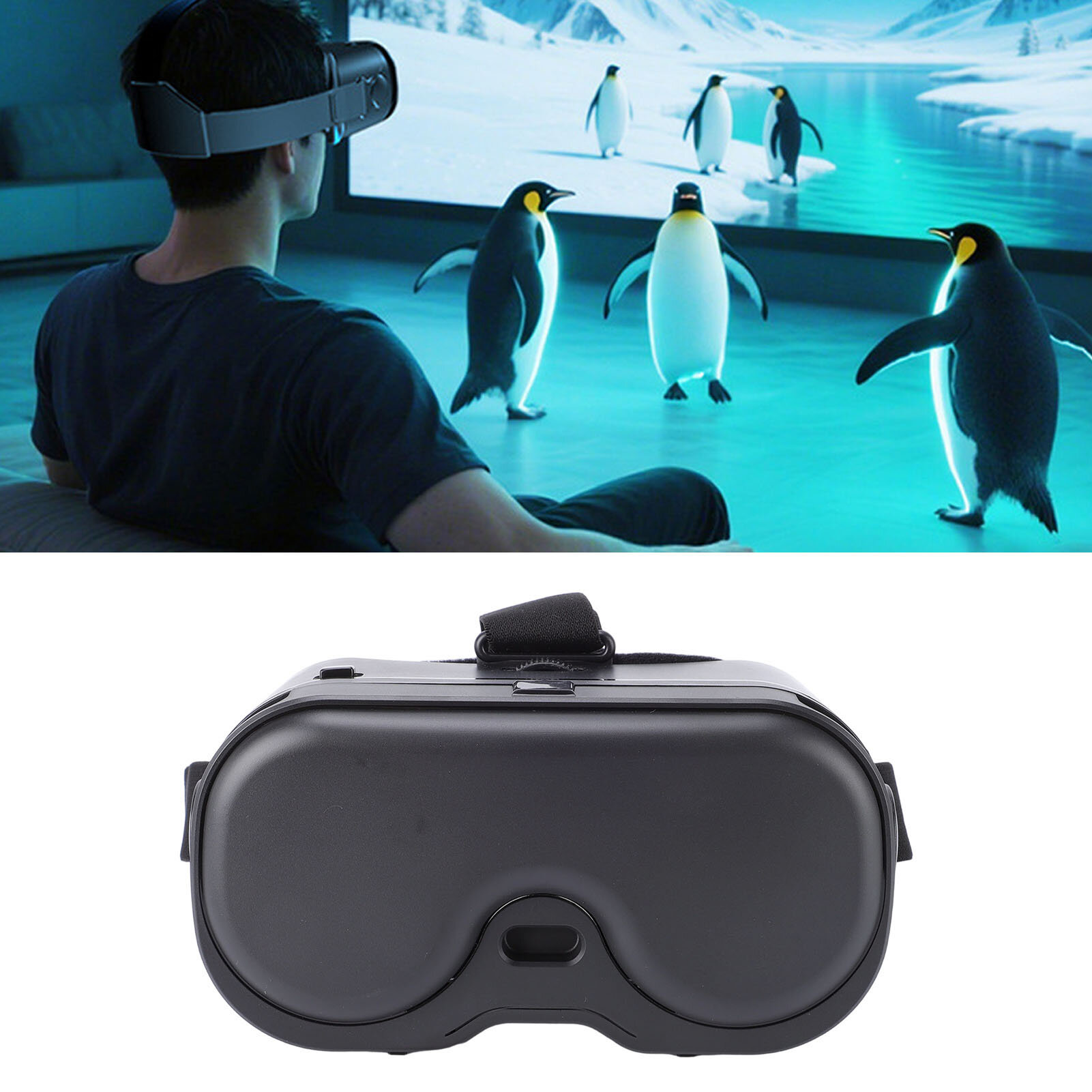 3D VR очки с Bluetooth контроллером, 120° FOV, совместимы с iOS и Android
