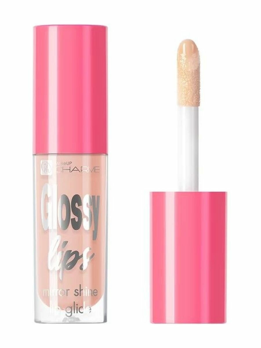 CHARME Глайд для губ Glossy Lip зеркальный, 4,8 г, 103 Персиковый