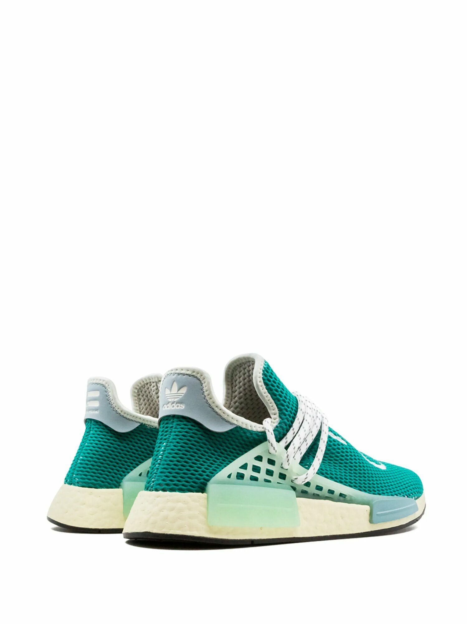 Кроссовки adidas HU NMD, размер 4,5 US, зеленый — фото 1