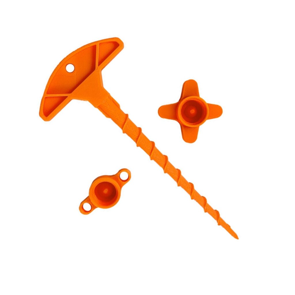 Удобный В использовании Эргономичный Инструмент Для Прочистки Спиральных Сопел, Подходящий Для Наконечников Пистолетов Для Конопатки и Колпачков Для герметиков Ярко-Оранжевого цвета