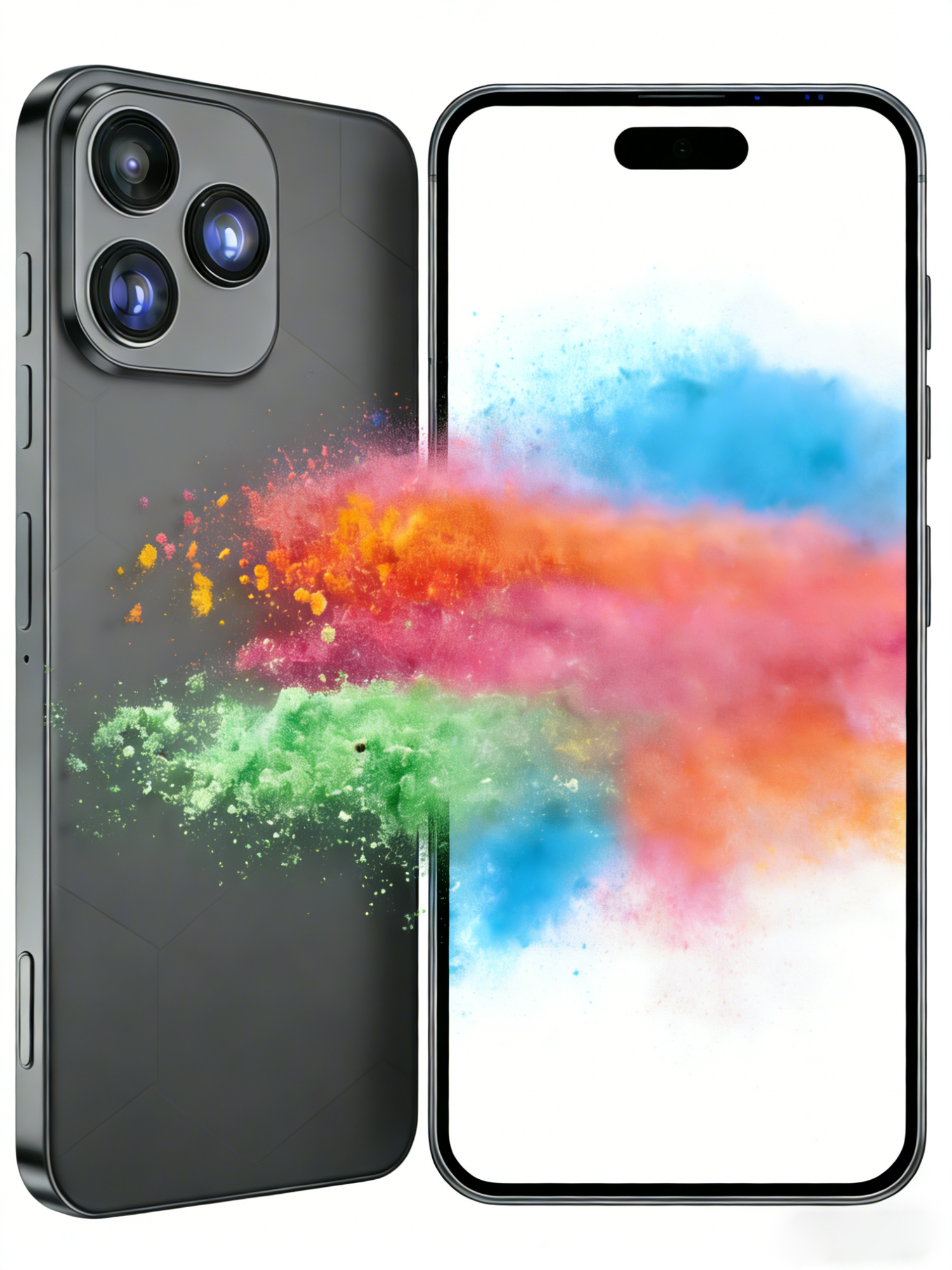 Смартфон, экран 6.9", 128ГБ встроенной памяти,13 Мп+25 Мп 5000мАч, Зарядка для наушников, Android 14, черный