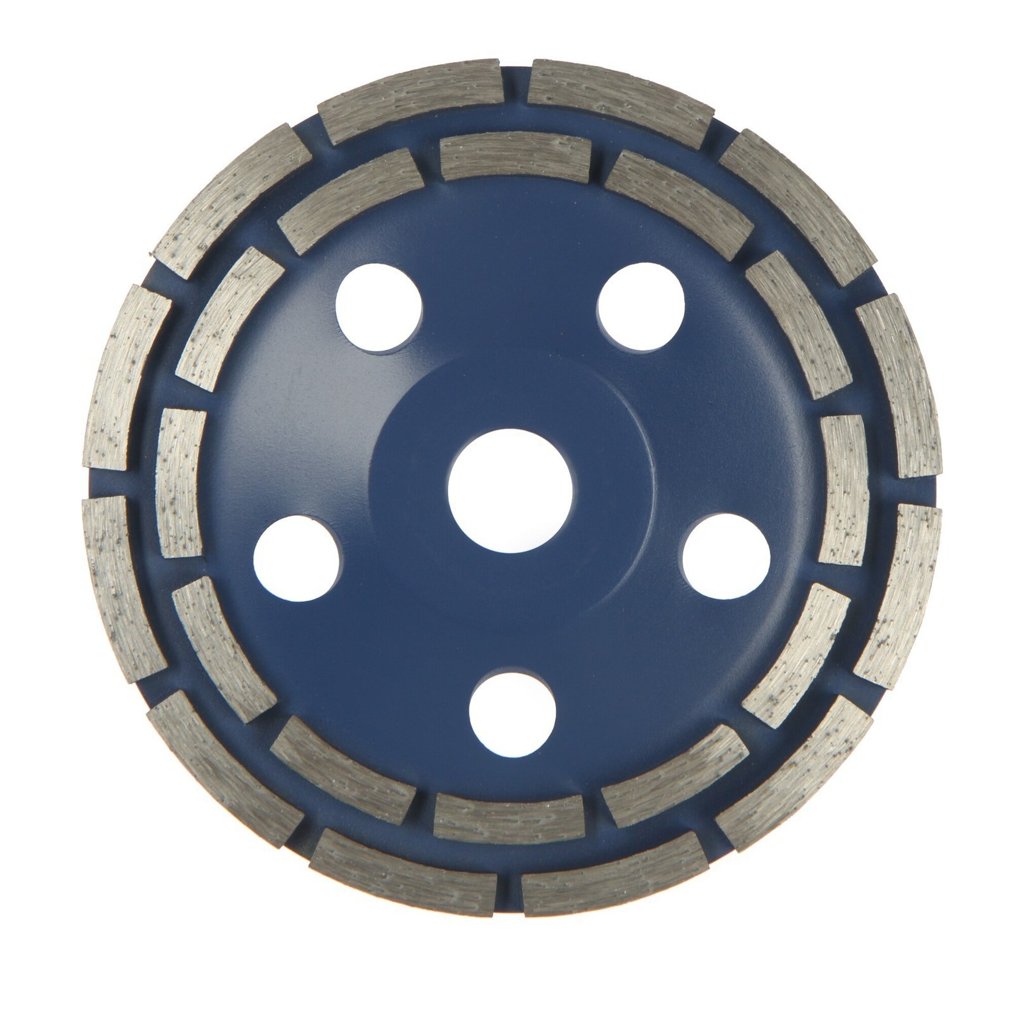 Чашка алмазная тундра, для УШМ, двухрядная, для бетона, камня, кирпича, 150мм