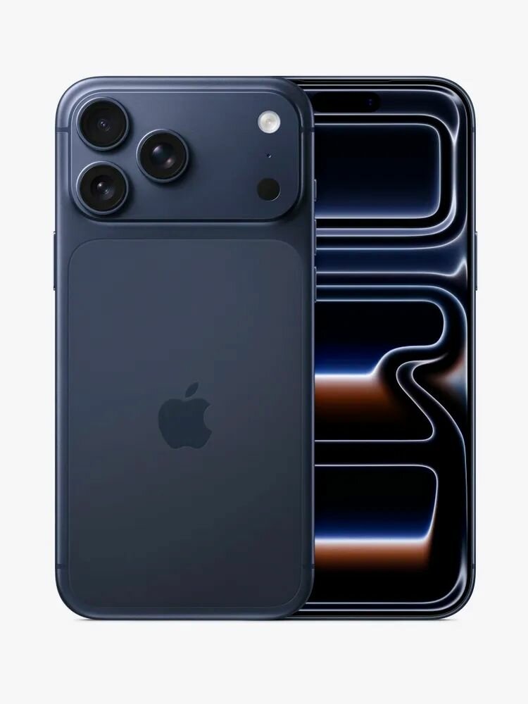 Смартфон Apple iPhone 17 Pro Max ( nano SIM+eSIM -Global 12ГБ, 1 ТБ, темно-синий, синий, без Rustore)
