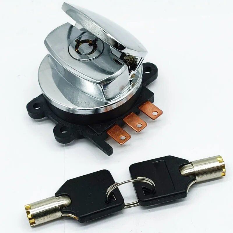 Ключ замка зажигания для Harley-Davidson FLHP ROAD KING POLICE 2007-2013/FLHR ROAD KING 2007-2013/FLHRI ROAD KING 1996-2006