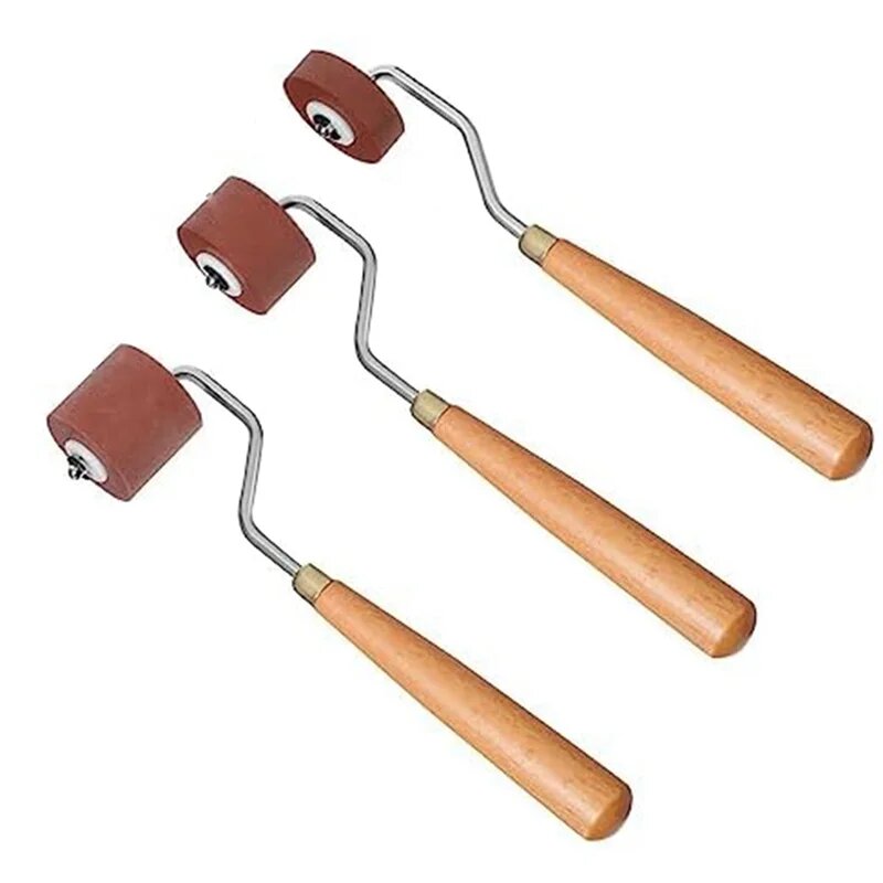 Резиновые валики для печати (3 шт.)