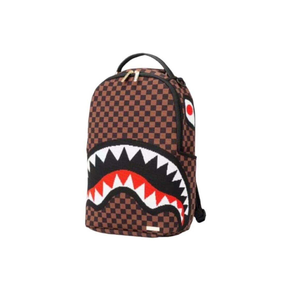 Сумка SPRAYGROUND, фактура стеганая, коричневый — фото 1