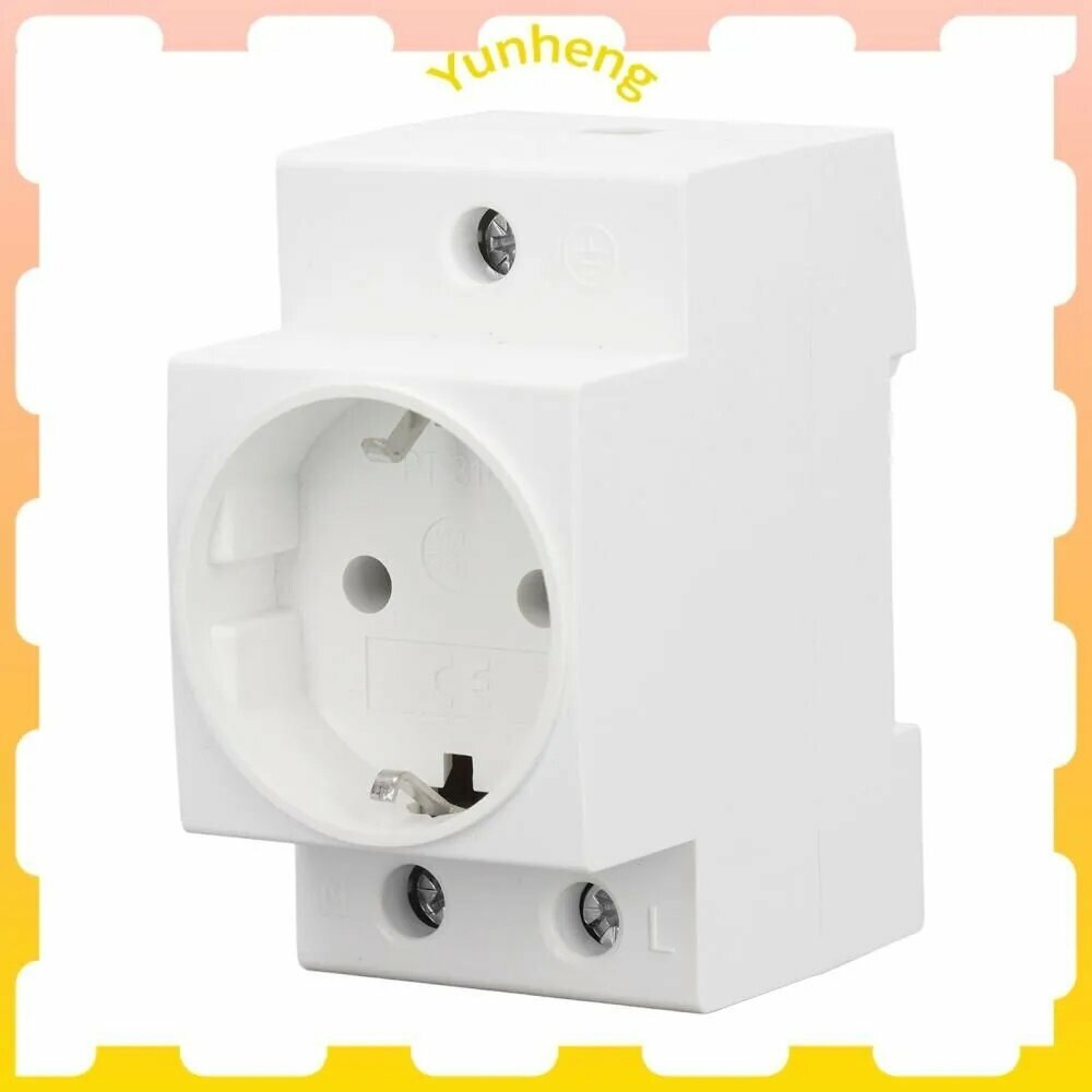 Розетка на DIN-рейку