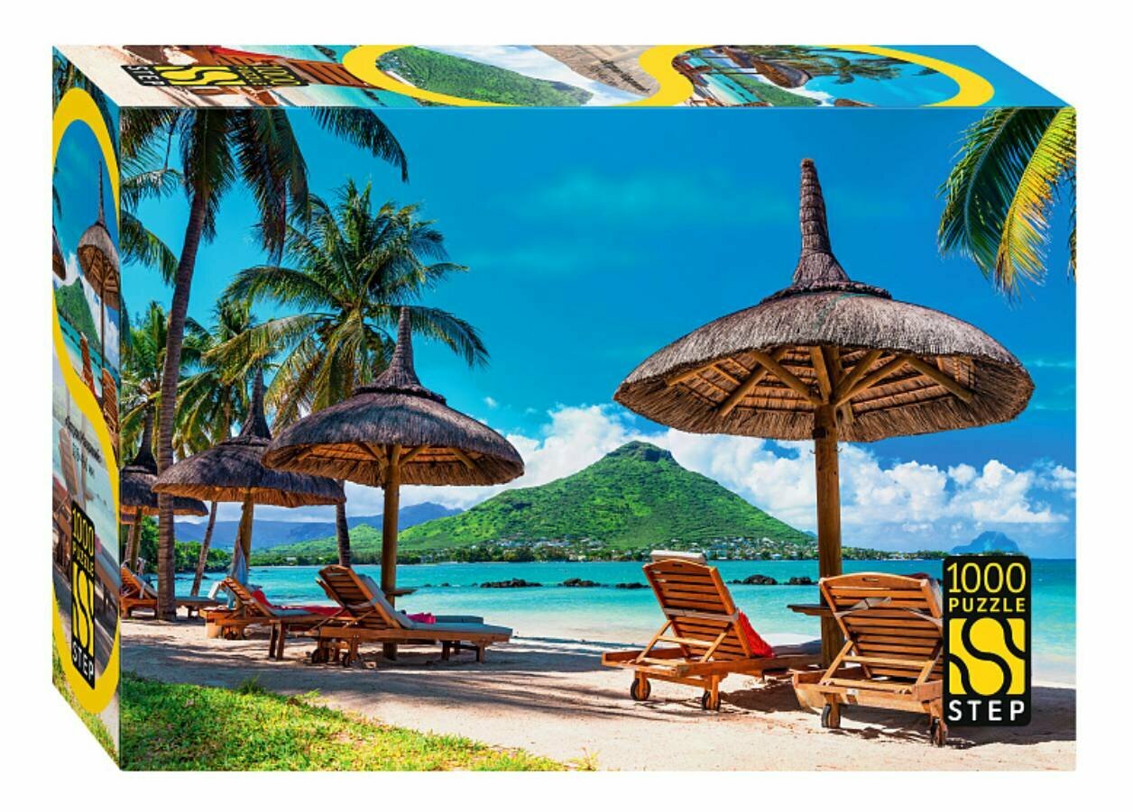 Пазл для взрослых Step puzzle 1000 деталей, элементов: Остров Маврикий (Выгодный формат)