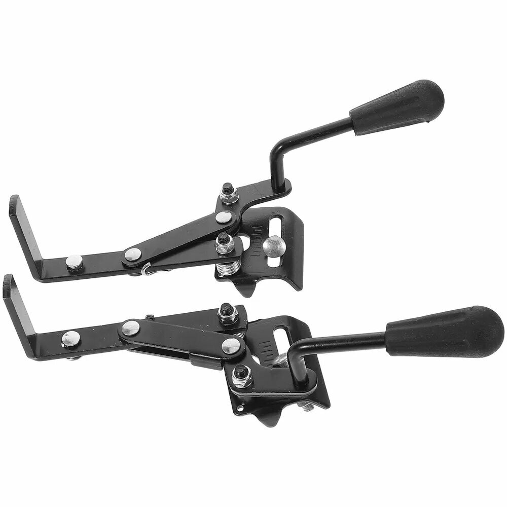 Прочные Тормоза Для Инвалидной Коляски, Боковая Установка, Черные, Из Железа, Для Безопасности Внутри И Снаружи, 2 Комплекта