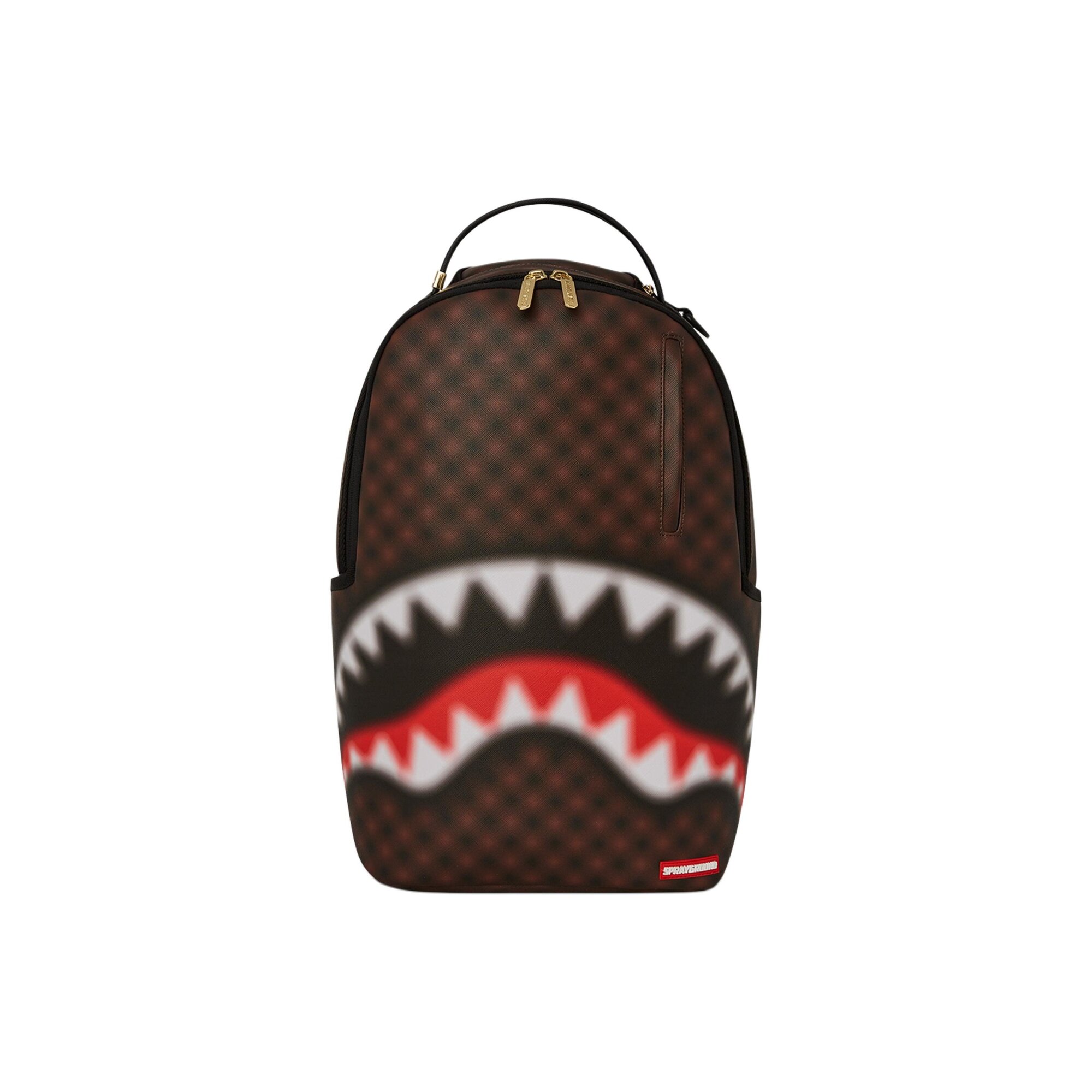 Сумка SPRAYGROUND, фактура стеганая, коричневый — фото 1