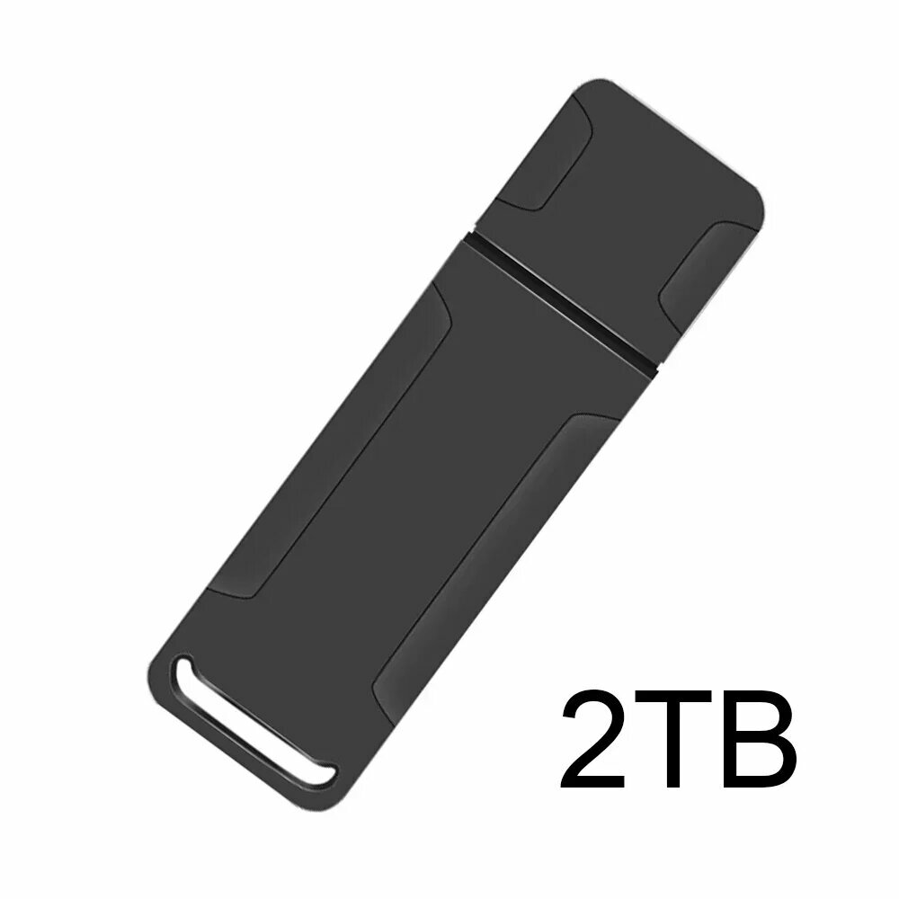 USB-флешка 512 ГБ, 1 ТБ, 2 ТБ dark gray 2TB