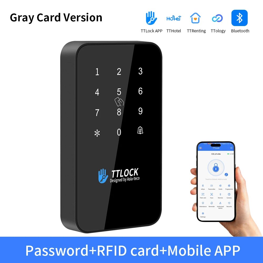 Система контроля доступа TTLOCK MJ03F MJ03-MF-TT-Grey