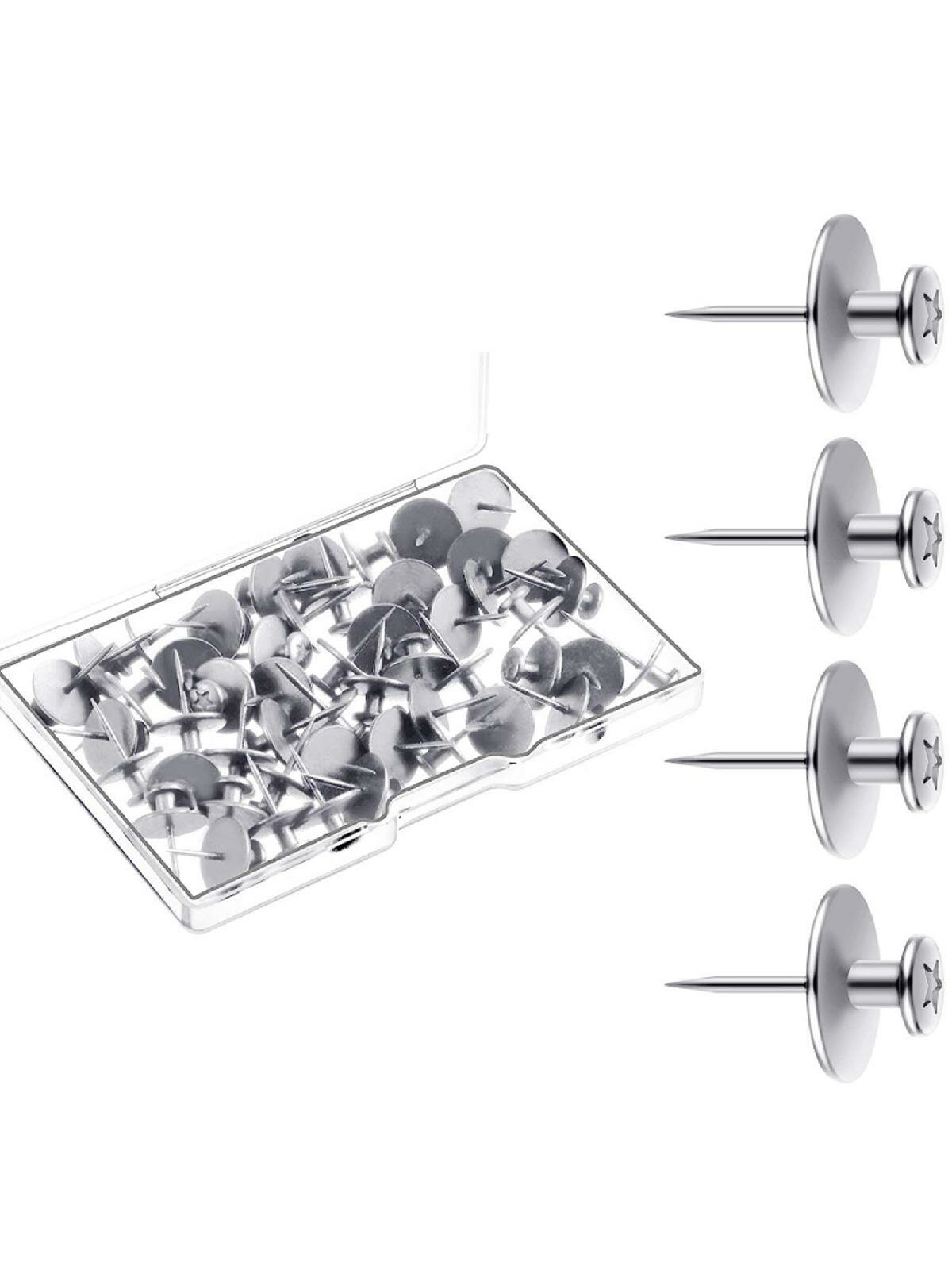 30шт металлических кнопок I-образной формы, декоративные кнопки для отображения изображения Примечание