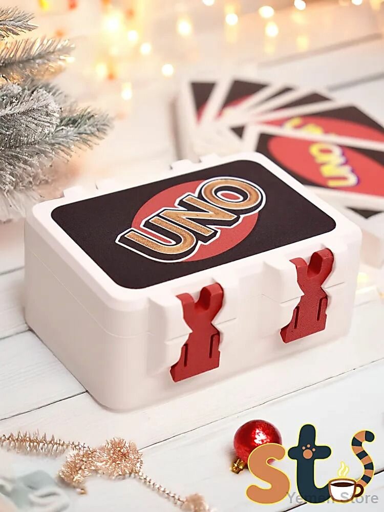 Прочный кейс для карт UNO пластик