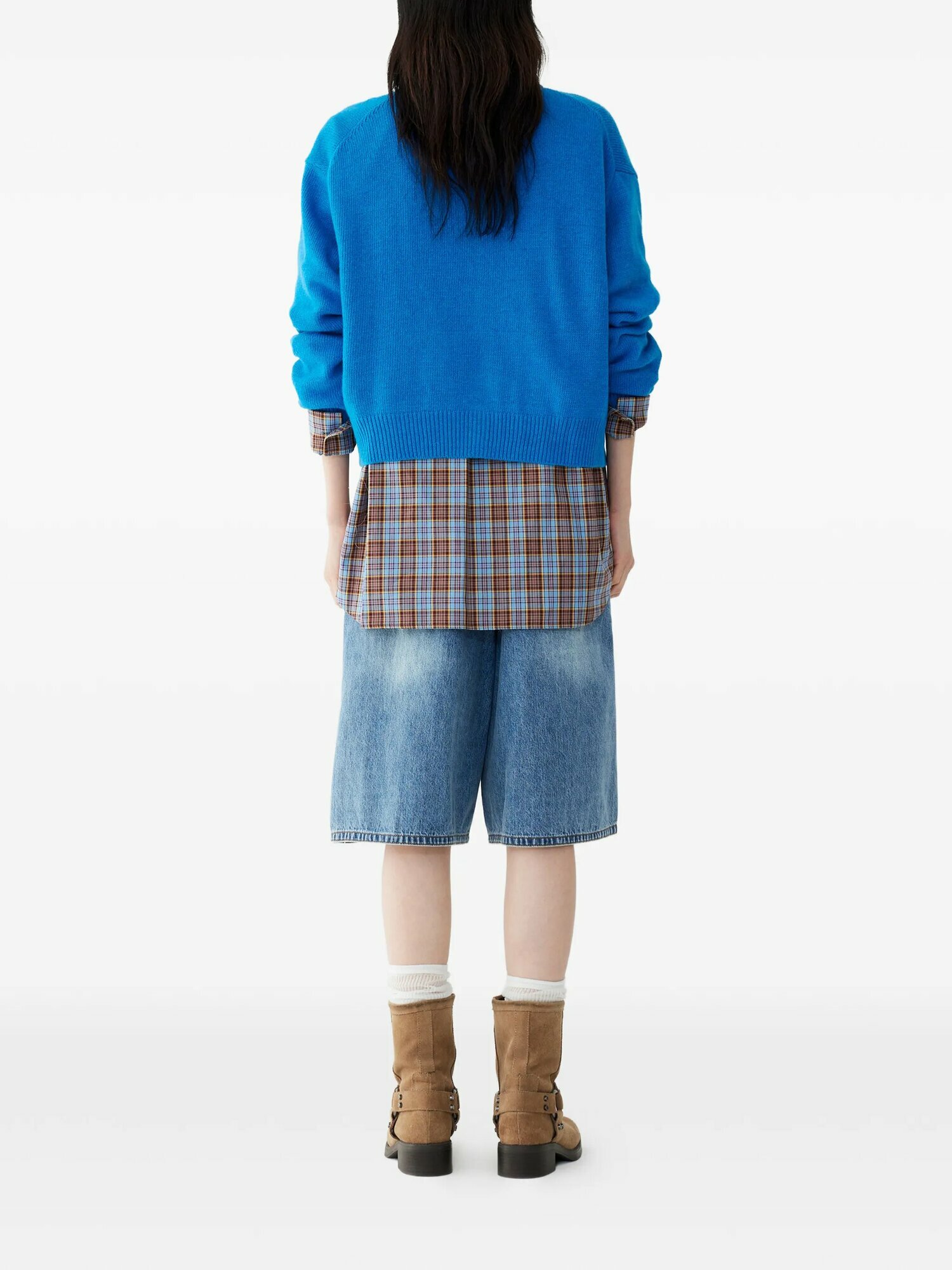 Кардиган STUDIO TOMBOY Buttoned cardigan, размер OneSize, blue — фото 1