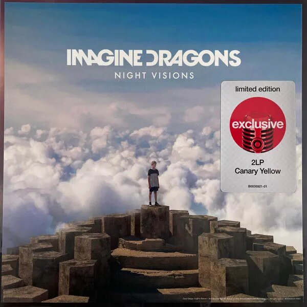 Imagine Dragons Night Visions 10th Anniversary Edition Canary Yellow Vinyl 2LP