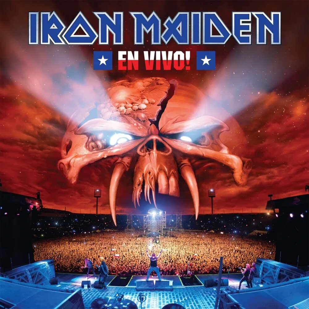Виниловая пластинка Iron Maiden En Vivo! (Live) 3LP (2017) Импортное издание