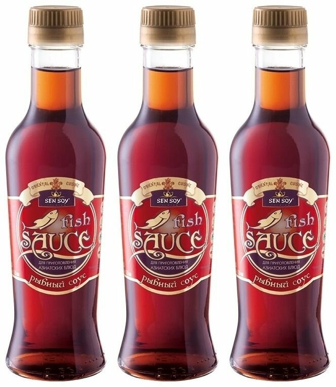 Sen Soy Premium Соус рыбный, 220 мл, 3 шт