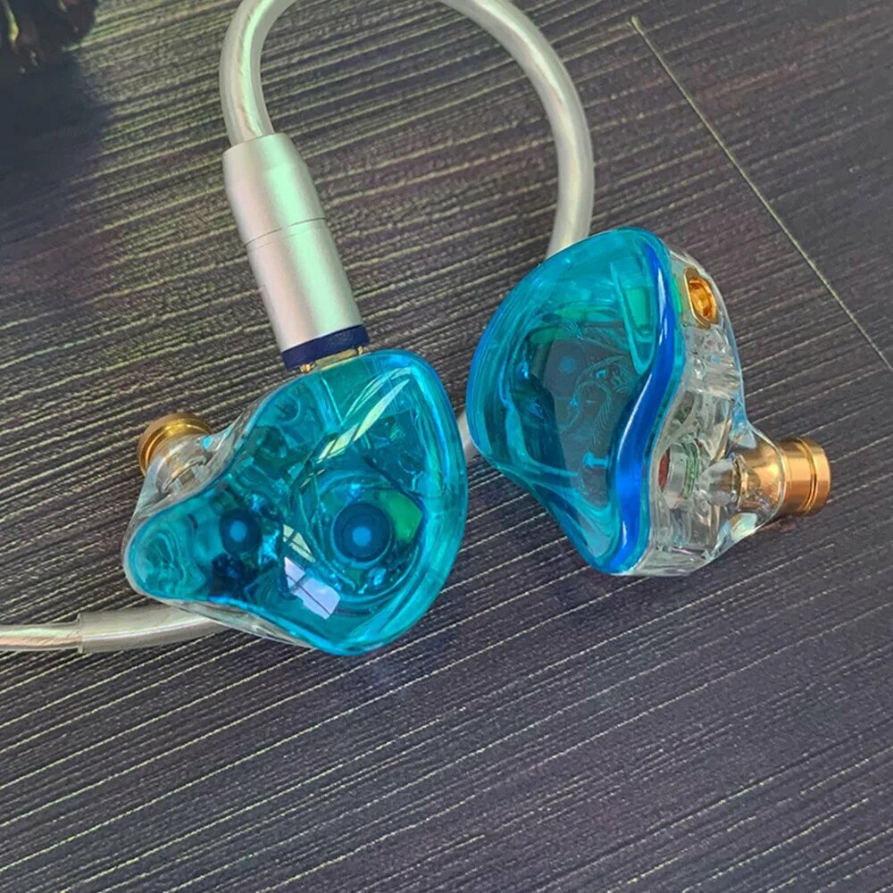 FENGRU CF3 PC Blue 2DD HiFi наушники