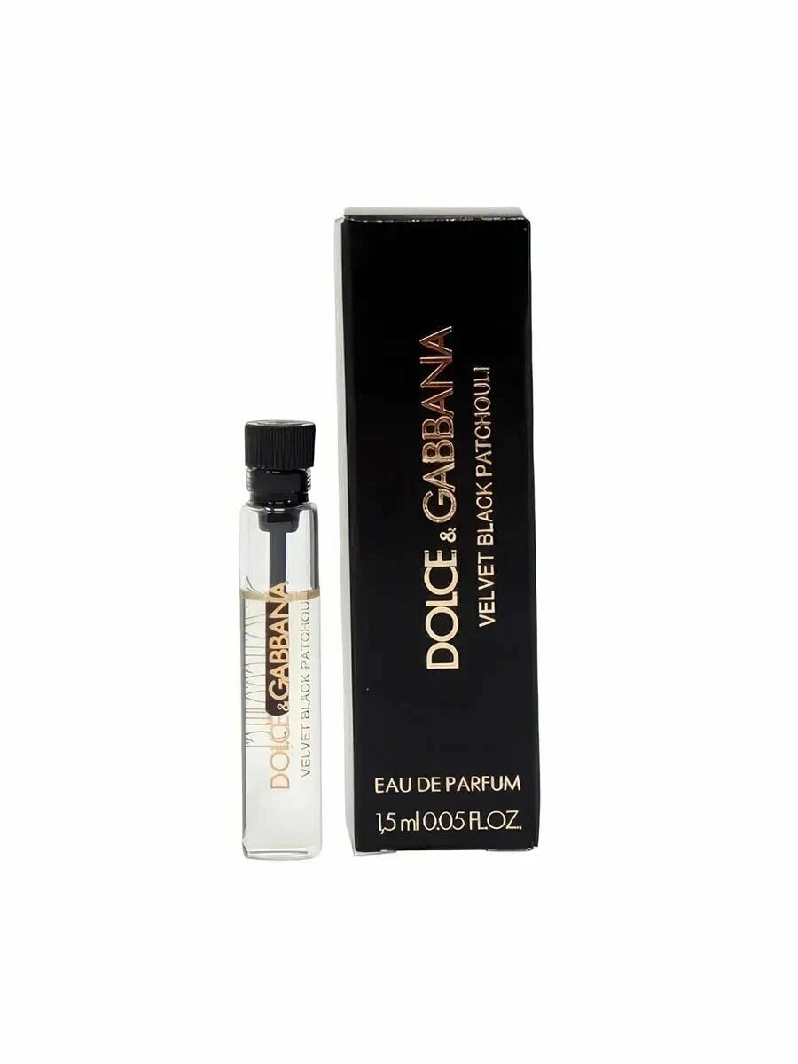 DOLCE GABBANA Velvet Black Patchouli 1.5 мл парфюмерная вода унисекс