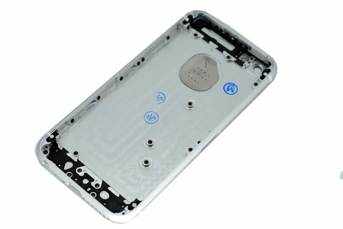 Часть корпуса для iPhone 5 белая с дизайном под iPhone 7