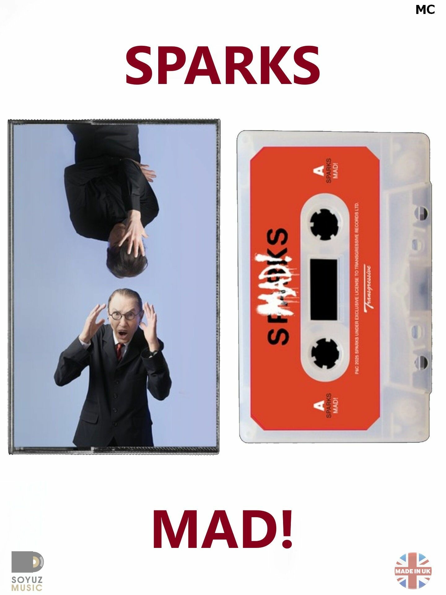 SPARKS. Mad (MC/Аудиокассета/Импорт/UK)