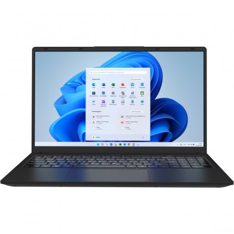 Ноутбук Rikor Pro 3 15 OH-03 15.6" Core i3-1220P 16Gb/512Gb SSD Win 11 Pro черный (790F3002)