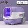 Закрытый туалет-лоток для животных "Pet life", для кошек, сиреневый, 56х39х40 см...