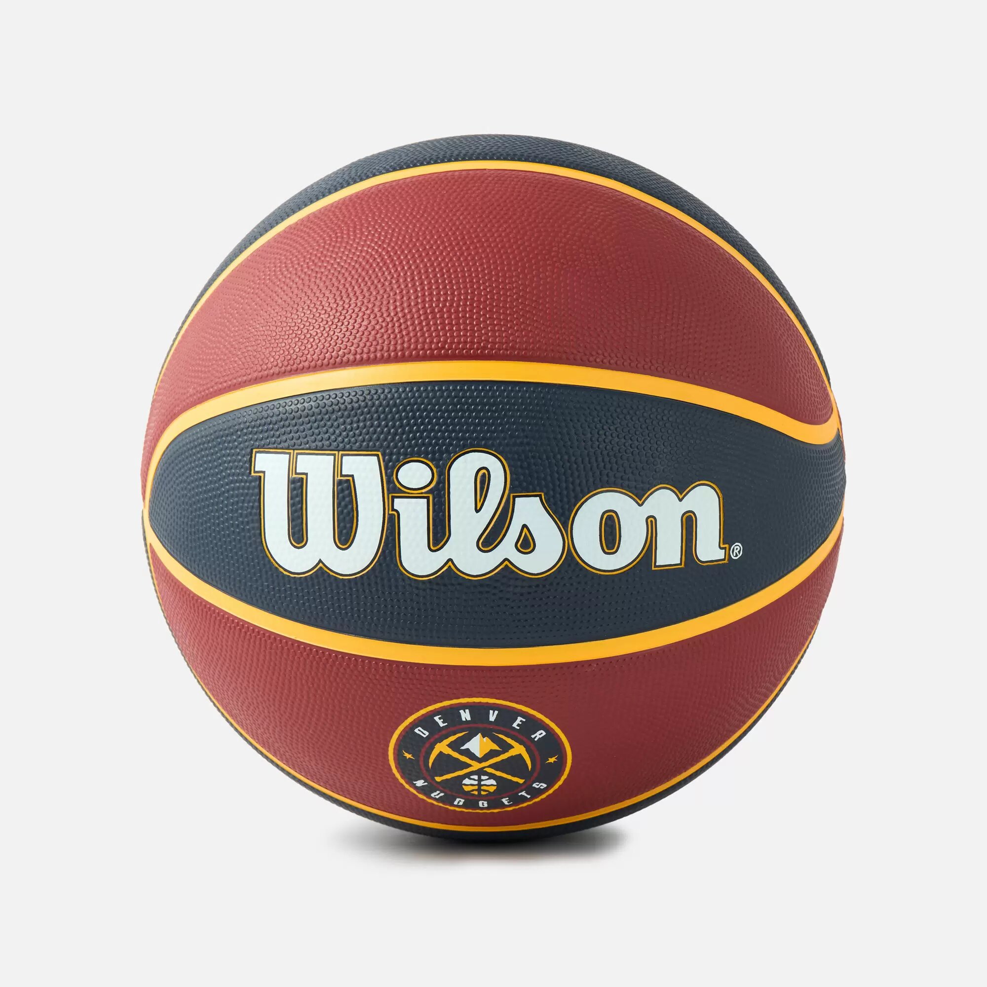 Мяч баскетбольный Wilson NBATeam Tribute Denver Nuggets, размер 7