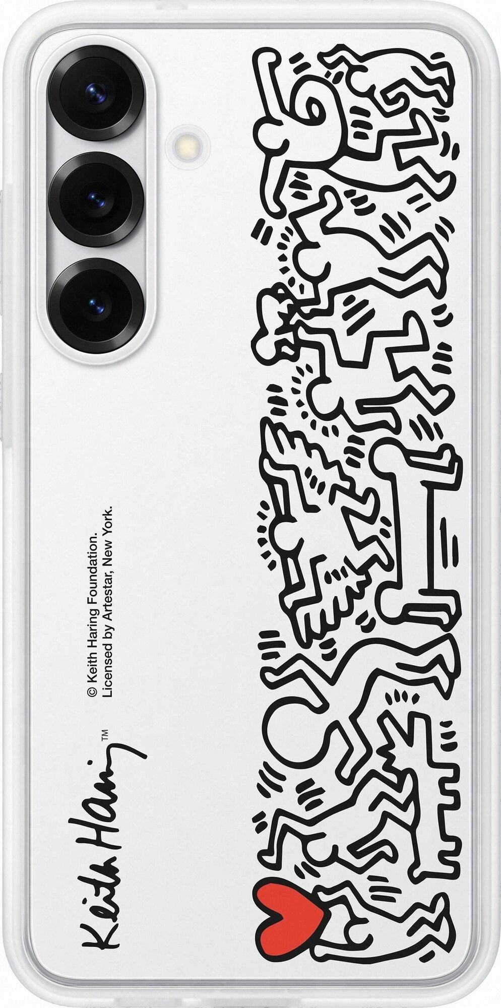 Чехол Samsung для Samsung Galaxy S25+ Flipsuit Case S25+ белый/прозрачный