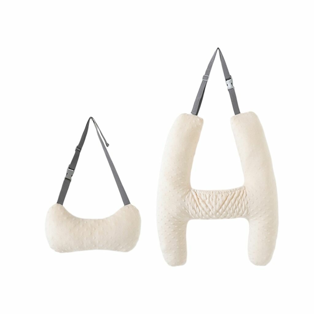 Детское сиденье безопасности, Подушка для шеи в автомобиле для детей - желтый, 1 набор